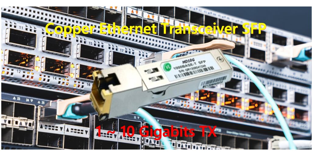 Copper Ethernet/Video/Data SFP Modules - Vi-Link